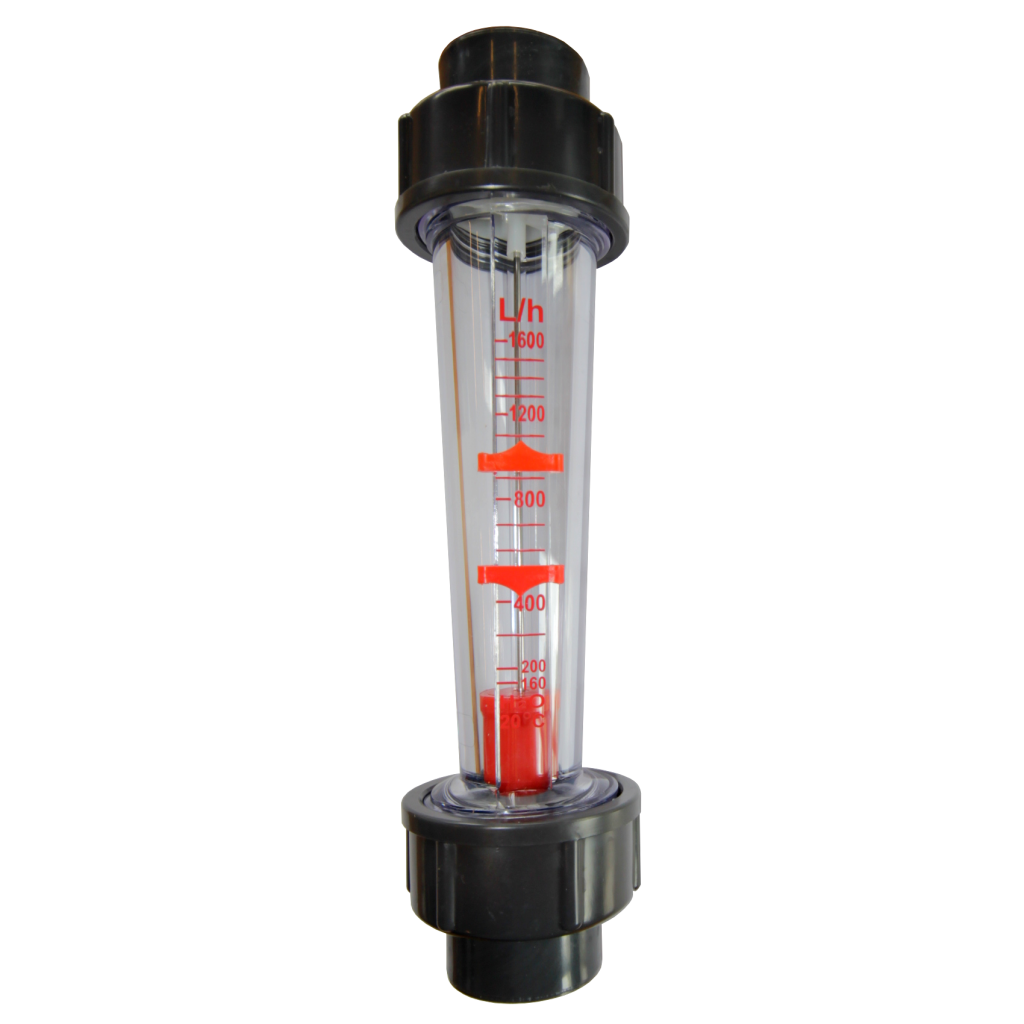 Rotaméter PVC-U PN10 LZB-25-S d32 300-3000 l/h